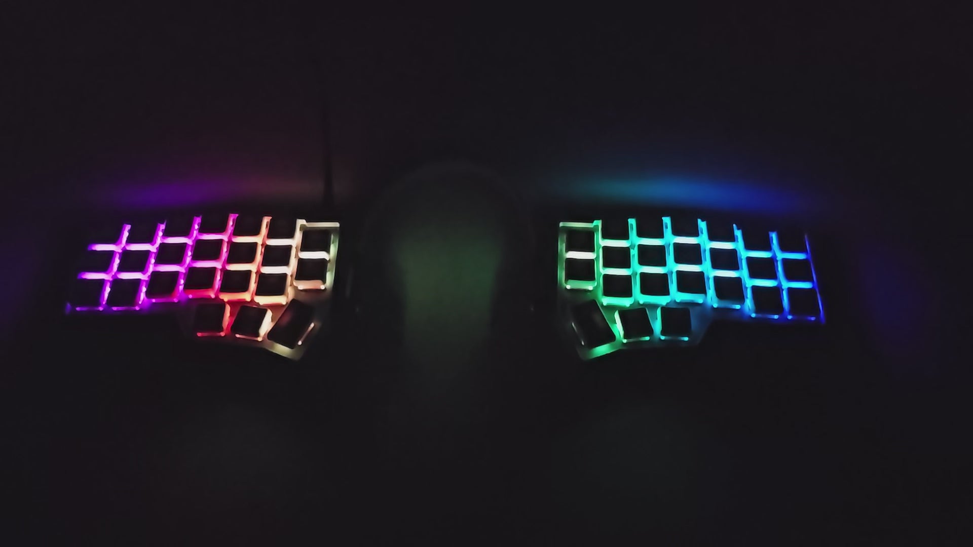 Corne v4: Choc - Split Ergonomic Keyboard with Tenting Kit, RGB LED Ba ...