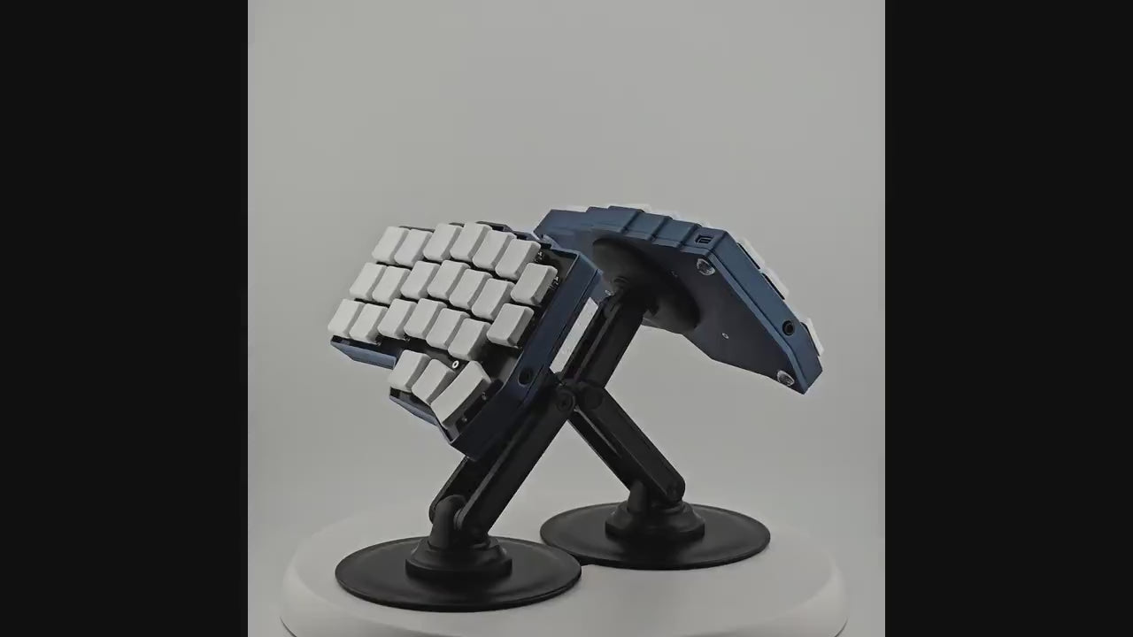 Corne v4: Choc - Split Ergonomic Keyboard with Tenting Kit, RGB LED Ba ...